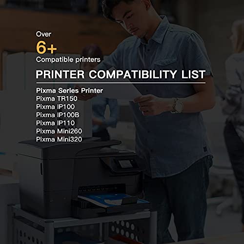 E-Z Ink (TM Compatible Ink Cartridge Replacement for Canon PGI-35 CLI-36 PGI35 CLI36 to use with Pixma TR150 IP100 IP110 TR150 MINI260 MINI320 IP100 Printer (3 PGI-35 Black, 2 CLI-36 Color) 5 Pack