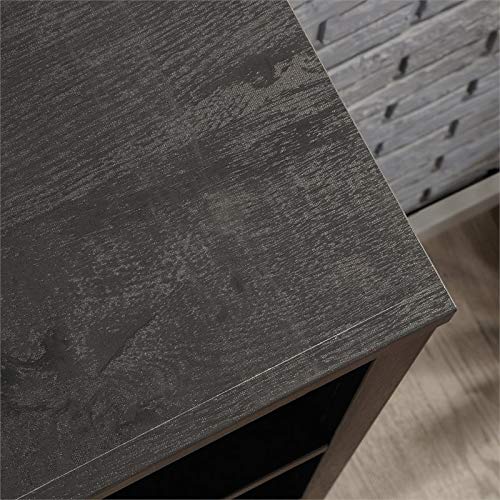 Sauder Miscellaneous Storage 5-Shelf Display Bookcase in Raven Oak Finish, Raven Oak Finish