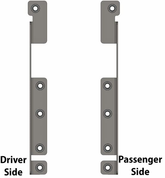 Barnes 4WD Rear Nutstrips for Jeep XJ