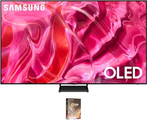 SAMSUNG QN55S90CAFXZA 55 Inch 4K OLED Smart TV with AI Upscaling with an Additional 2 Year Coverage (2023) (USED)