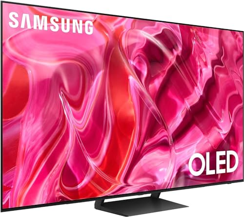 SAMSUNG QN55S90CAFXZA 55 Inch 4K OLED Smart TV with AI Upscaling with an Additional 2 Year Coverage (2023) (USED)