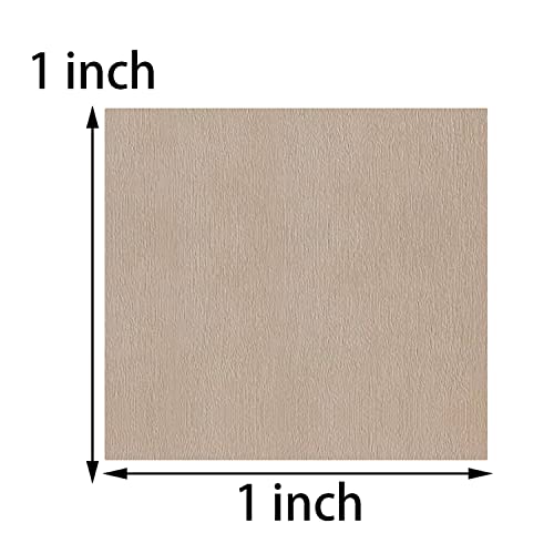 200 Pieces 1 Inch Unfinished Wood Pieces Blank Wood Squares Round Corner for Painting Writing Carving Letter Scrabble DIY