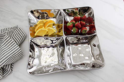 Pampa Bay Thin & Simple 4 Section Square Server