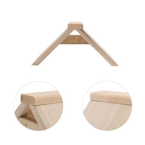 POPETPOP Parrot Toys 2Pcs Dove Rest Stand Bird Perches for Dove Pigeon and Other Birds Plastic Pigeon Perches Roost Bird Dwelling Stand Support Cage Accessories Bird Toys