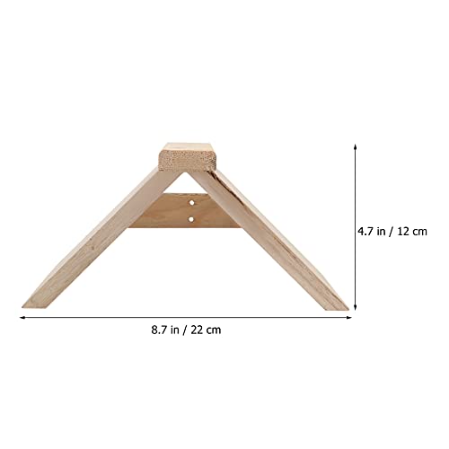POPETPOP Parrot Toys 2Pcs Dove Rest Stand Bird Perches for Dove Pigeon and Other Birds Plastic Pigeon Perches Roost Bird Dwelling Stand Support Cage Accessories Bird Toys