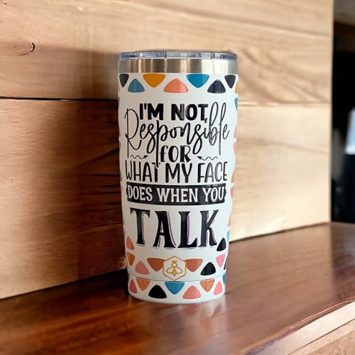 Biddlebee 20oz Coffee Tumbler with Leakproof Lid – Birthday Gift for Women, Best Friend, Sister, Teacher Appreciation, Unique Mom Gift from Daughter