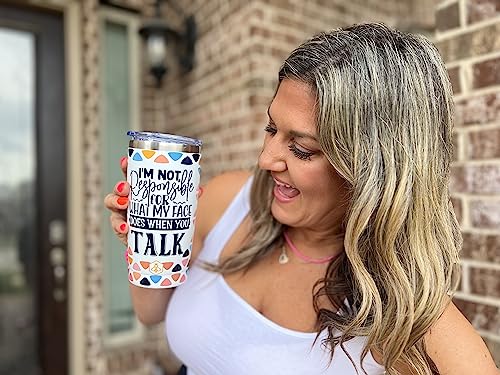 Biddlebee 20oz Coffee Tumbler with Leakproof Lid – Birthday Gift for Women, Best Friend, Sister, Teacher Appreciation, Unique Mom Gift from Daughter