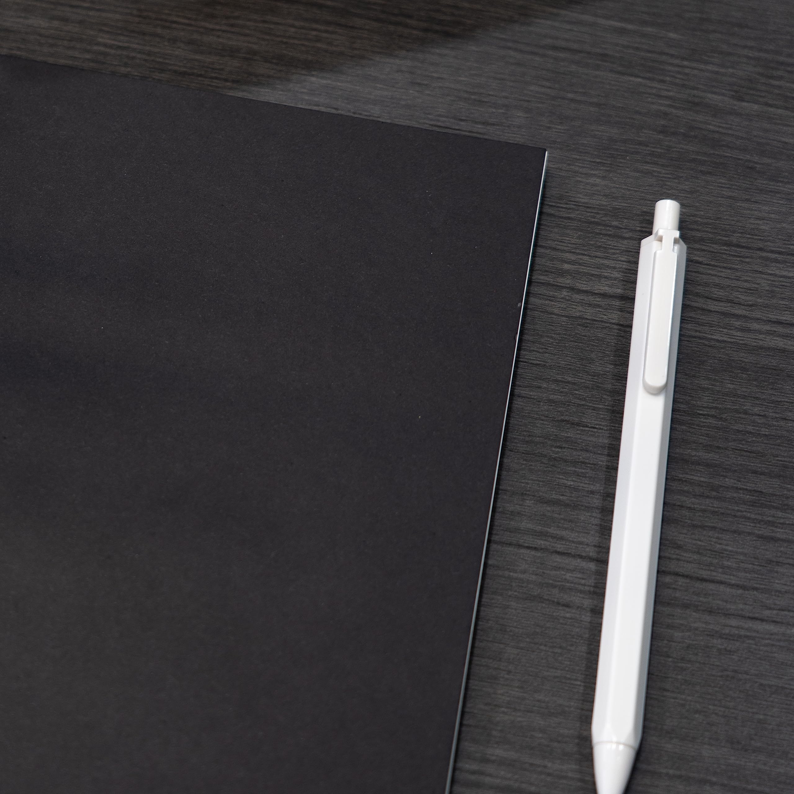 Ykimok 2 Pack College Ruled Notebook, Soft Black Cover Spiral Notebook, Memo Notepad Sketchbook, Students Office Business Diary Spiral Book Journal, 50 Pages, 25 Sheets, 10 x 7.5 Inch