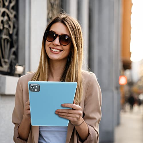 10 inch Tablet Android 13 Tablets, 4GB RAM 64GB ROM 512GB Expand, Quad-Core Processor, 1280x800 IPS HD Touch Screen, GPS, WiFi, Dual Camera, Bluetooth, 6000mAh Battery (Teal)