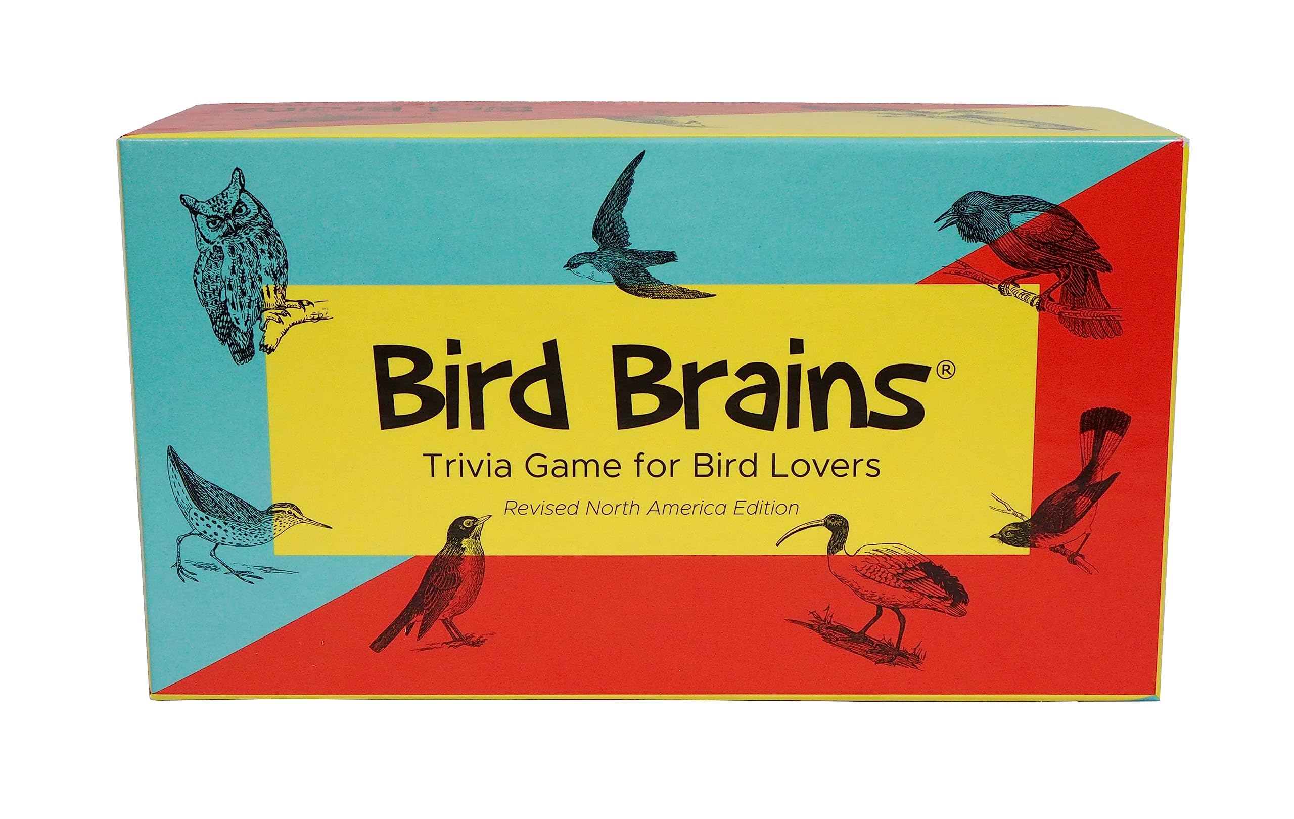 Bird Brains - Trivia Card Game for Bird Lovers (Revised Edition) - 300 Questions to Test Your Knowledge About Birds