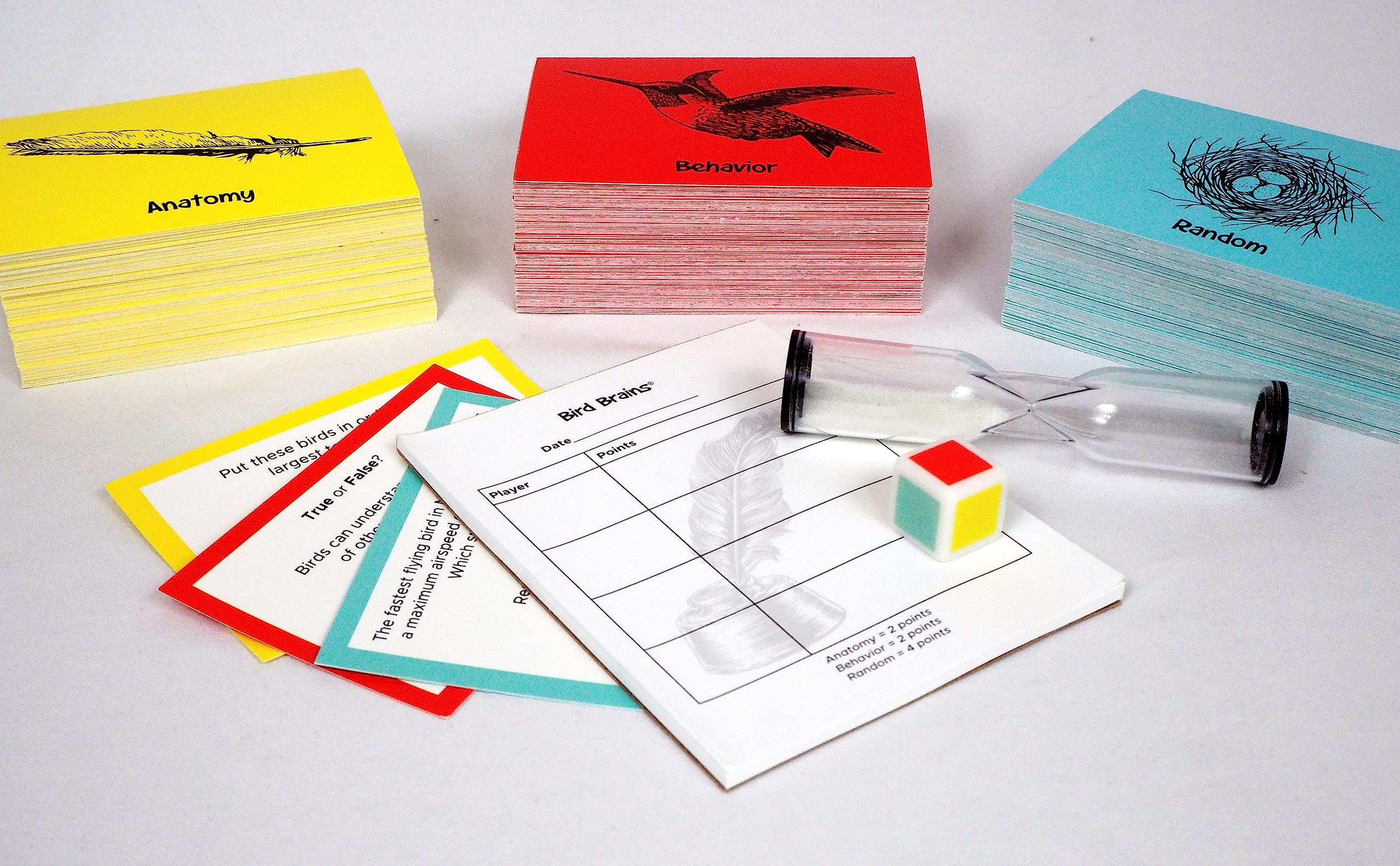 Bird Brains - Trivia Card Game for Bird Lovers (Revised Edition) - 300 Questions to Test Your Knowledge About Birds