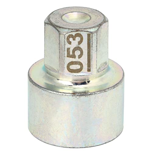 FOLOSAFENAR Wheel Lock Lug Nut Remover, Metal Professional Anti Theft Lugnut Socket for Car(053)