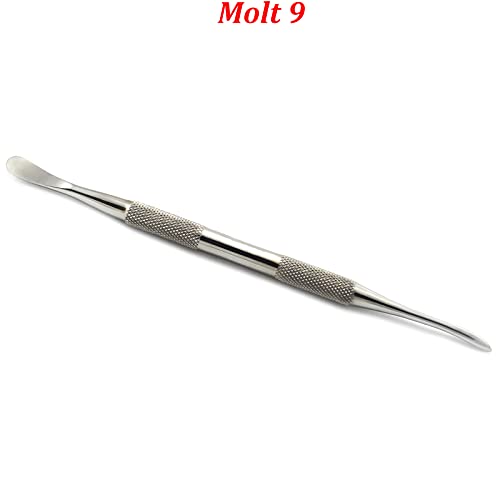 MEDSPO Professional Dental Periosteal Elevators | Composite Restorative Implants | Luxating Filling | Surgical Root Extraction Spreading | Osteotome Periotome Instruments (Molt 9)