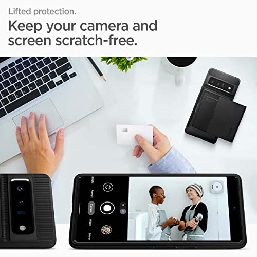 Spigen Slim Armor CS Designed for Google Pixel 6 Pro Case (2021) - Black