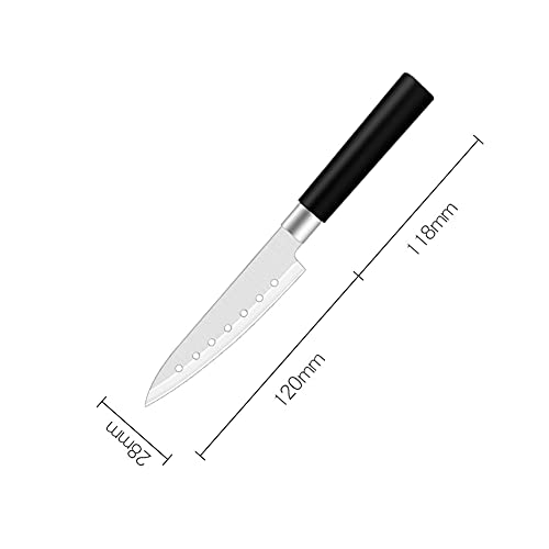 Paring Knife 4.8 inch, Ultra Sharp Kitchen Knife, German stainless Steel, ABS Handle, for Cutting, Peeling, Slicing Fruits and Vegetables