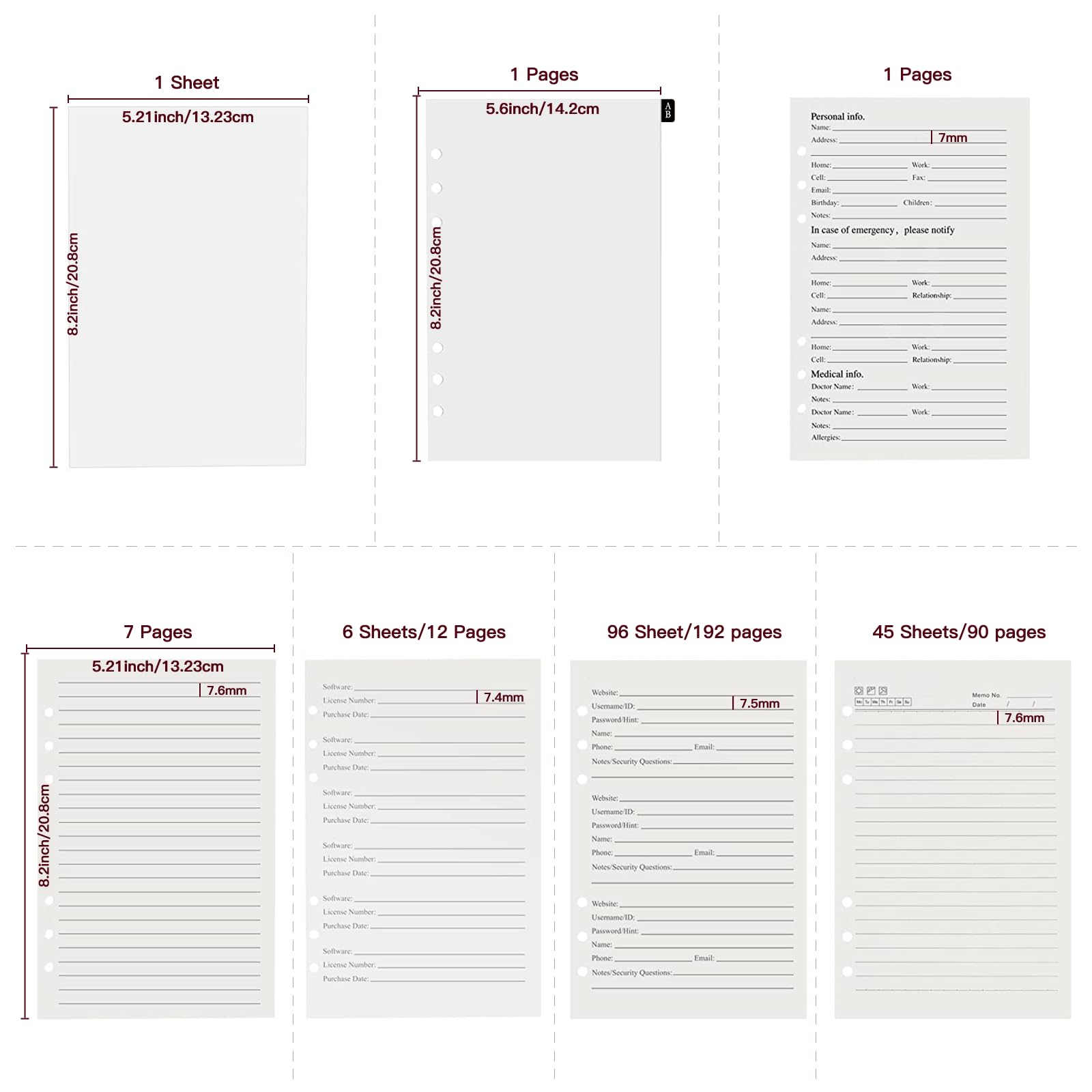 A5 Password Book with Combination Lock & Alphabetical Tabs, 302 Pages Leatherette Hardcover Internet Address & Password Organizer Logbook, Large Print, Refillable, 576 Entries, for Seniors