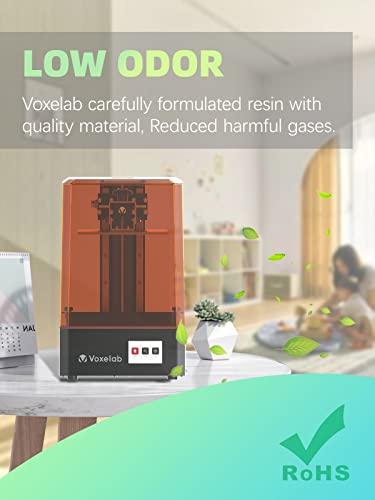 3D Printer Resin - Fast Curing 405nm UV Photopolymer Liquid Ink, High Toughness for 4K 8K LCD/DLP/SLA 3D Printing (White-1kg)