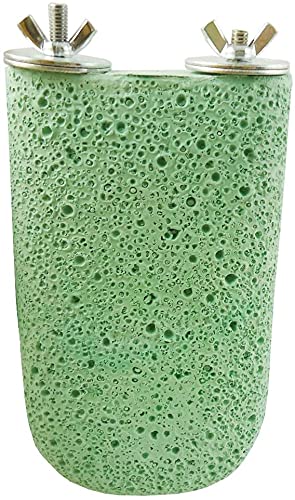 Lava Ledge Birds Rats Chinchillas, Teeth Grinding Lava Block for Rabbits, Hamsters and Parrots, Mineral Block, Easy Installation Random Color