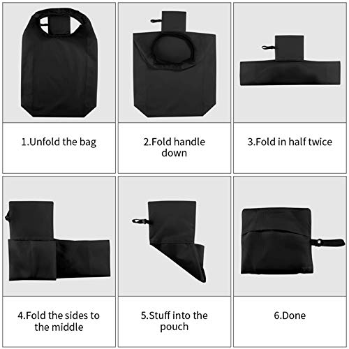 Reusable Shopping Bags Sugar Skull Grocery Tote Bags Washable Foldable Eco Friendly Pouch Bags¡