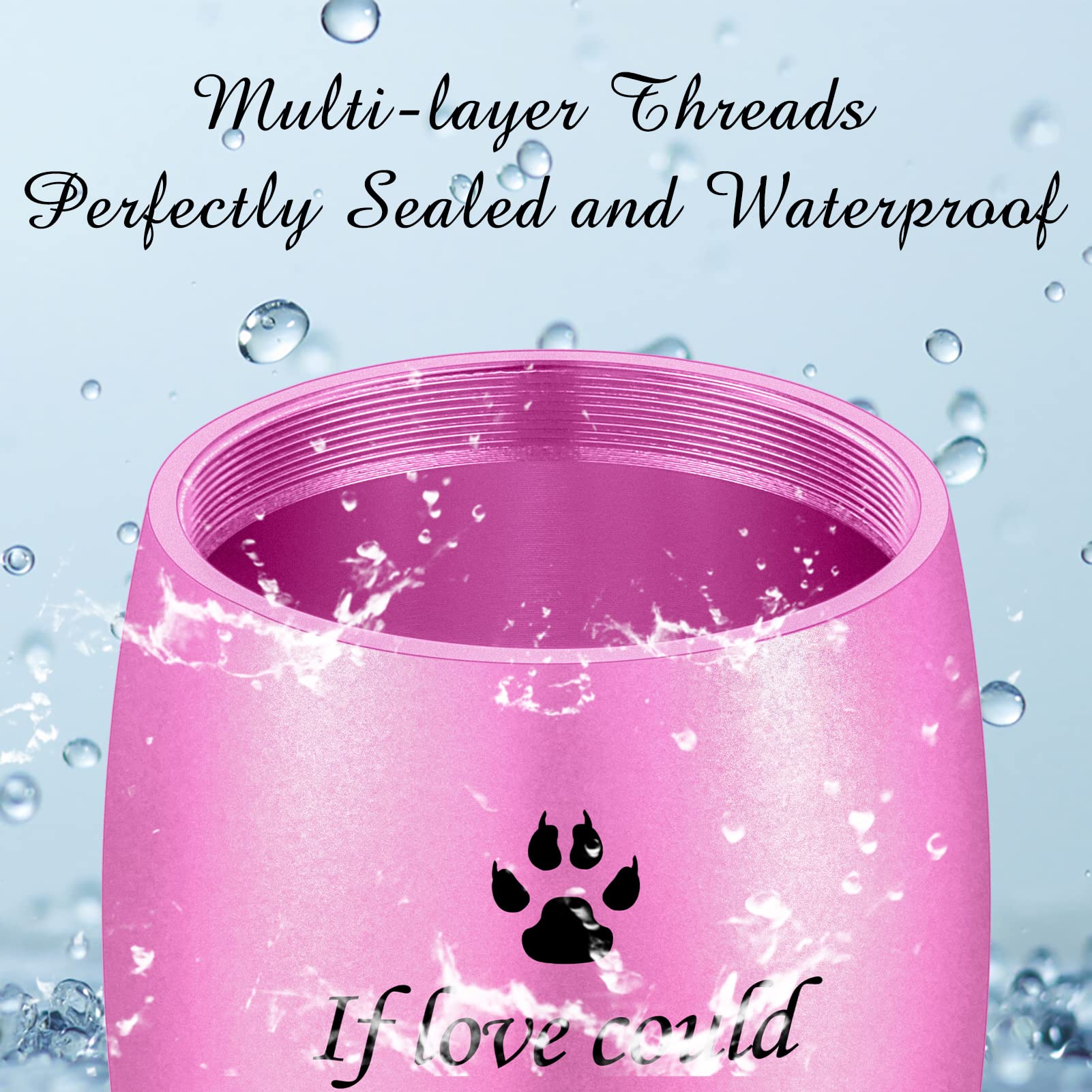 3 Inches Small Keepsake Urn for Pet Dog Ashes Aluminum Mini Cremation Urns for Dog Cat Memorial Ashes Urn for Sharing Fur Friend Ashes