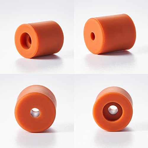 3D Printer Silicone Bed Mounts, Ender 3 Silicone Leveling Solid Bed Mount, 3D Printer Leveling Spring Replacement Part for CR-10/Ender-3 v2/ Pro/S1/Ender 5 Pro, 8PCS
