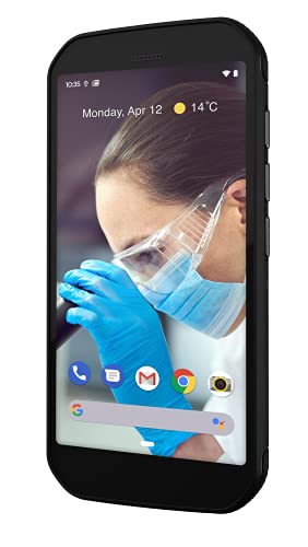 CAT S42 H+ Dual-SIM 32GB ROM + 3GB RAM (GSM Only | No CDMA) Factory Unlocked 4G/LTE Smartphone (Black) - International Version