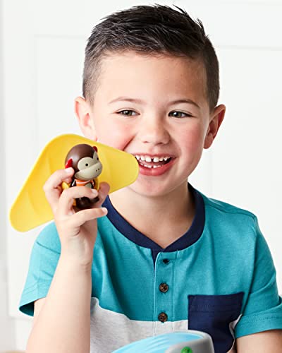Skip Hop Pretend Play Zoo Outdoor Adventure Rock Climb Play Set, Toy for Kids 2 Years and Up, Monkey (Pack of 2)