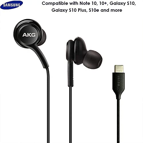 UrbanX 2021 Stereo Headphones for Samsung Galaxy S21 Ultra 5G, Galaxy S20 FE, Galaxy S20, Note 20 Ultra, Galaxy A33 5G, A53 5G, M52, M53, A73 5G Microphone and Volume Remote Type-C Connector