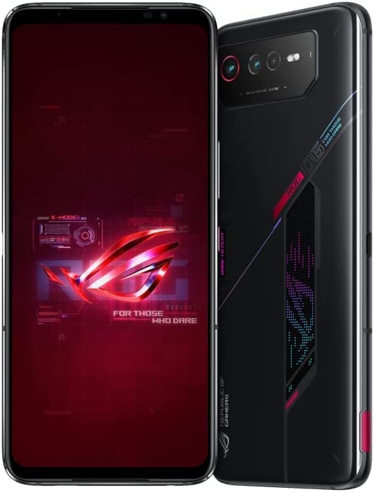 ASUS ROG Phone 6 AI2201 5G 256GB 12GB RAM Factory Unlocked (GSM Only | No CDMA - not Compatible with Verizon/Sprint) - Black