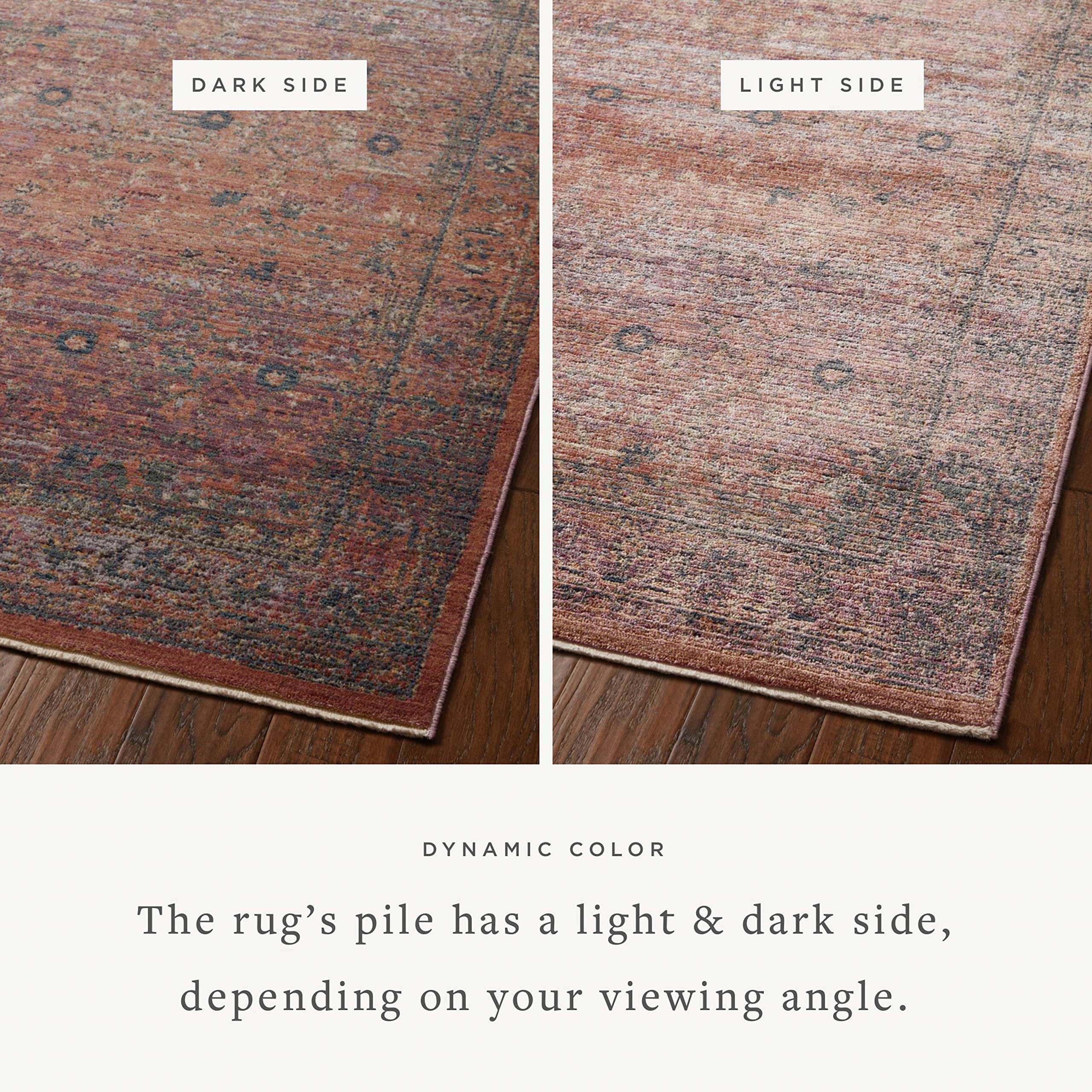 Loloi Jean Stoffer Bradbury Collection, Sunset & Multi, 2'-6" x 12'-0" Runner Rug โ Modern & Traditional Area Rugs for Living Room Bedroom Entryway & Hallway No Shed High Traffic Area Decor Rug
