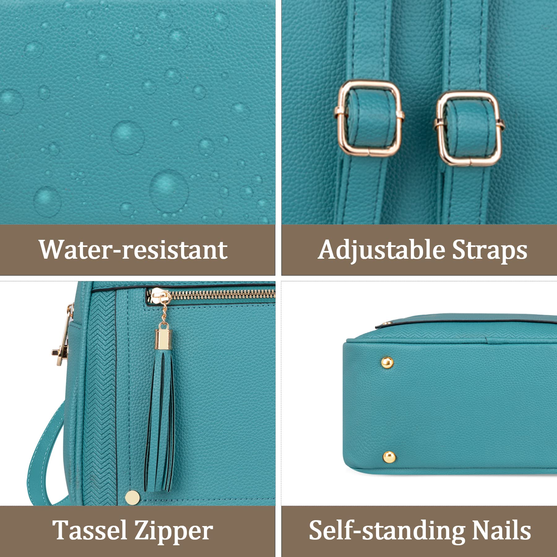 Montana West Medium Backpack Purse for Women Anti Theft Backpack with Secured Zipper & Tassel