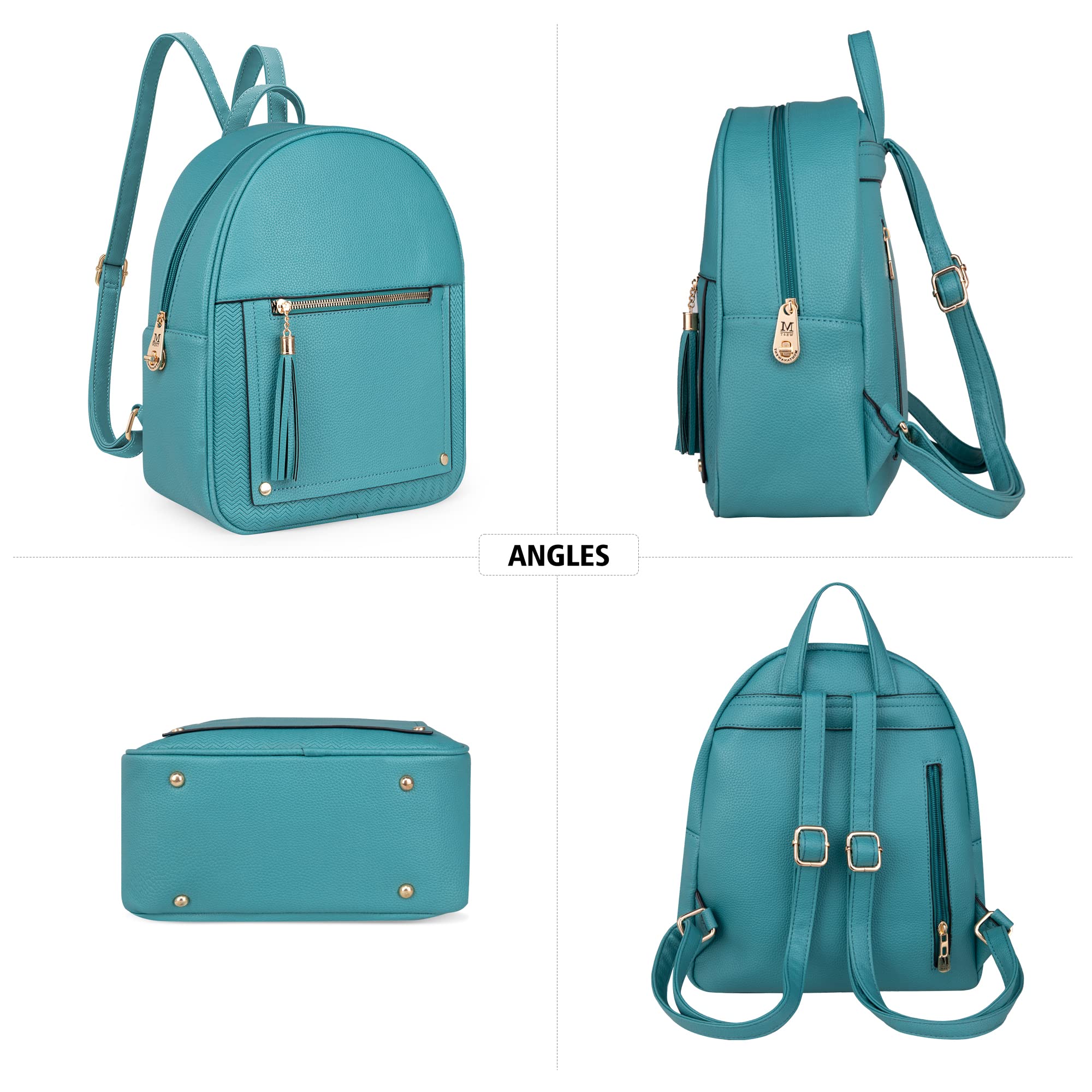 Montana West Medium Backpack Purse for Women Anti Theft Backpack with Secured Zipper & Tassel