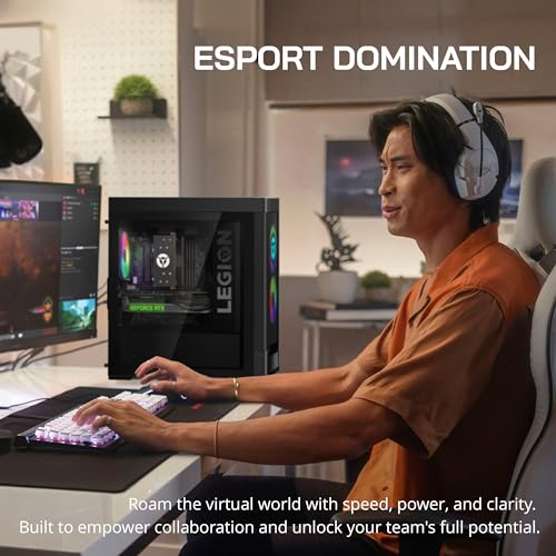 Lenovo Legion 5i Tower Gen 7 Gaming Desktop, Intel Core i7-12700 Processor, 64GB DDR5 RAM, 4TB PCIe SSD + 4TB HDD, NVIDIA GeForce RTX 3060 12G DDR6, Win 11 Pro, Black, 32GB Hotface USB Card