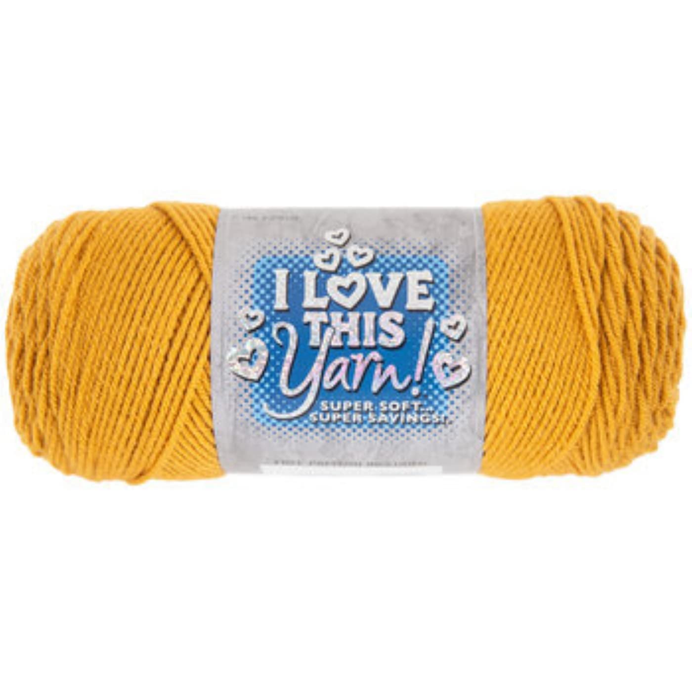 I Love This Yarn Medium Yarn for Crocheting & Knitting – Soft Yarn Skein – 355 Yards of 100% Acrylic Yarn for Crocheting Blankets, Hats, & More – DIY Handcrafting Accessories