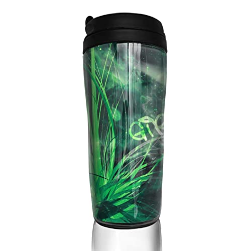 CONPELSON 12OZ Coffee Mug Invader Anime Zim Double-Layer Insulated Tumbler Cup With Lid Novelty Water Bottle for Home Office Travel
