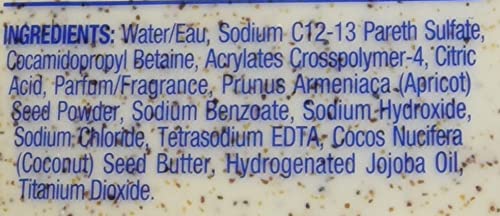 Softsoap Body Wash, Coconut Butter Scrub Body Wash, Exfoliating Body Wash, 20 Ounce (Pack of 2)