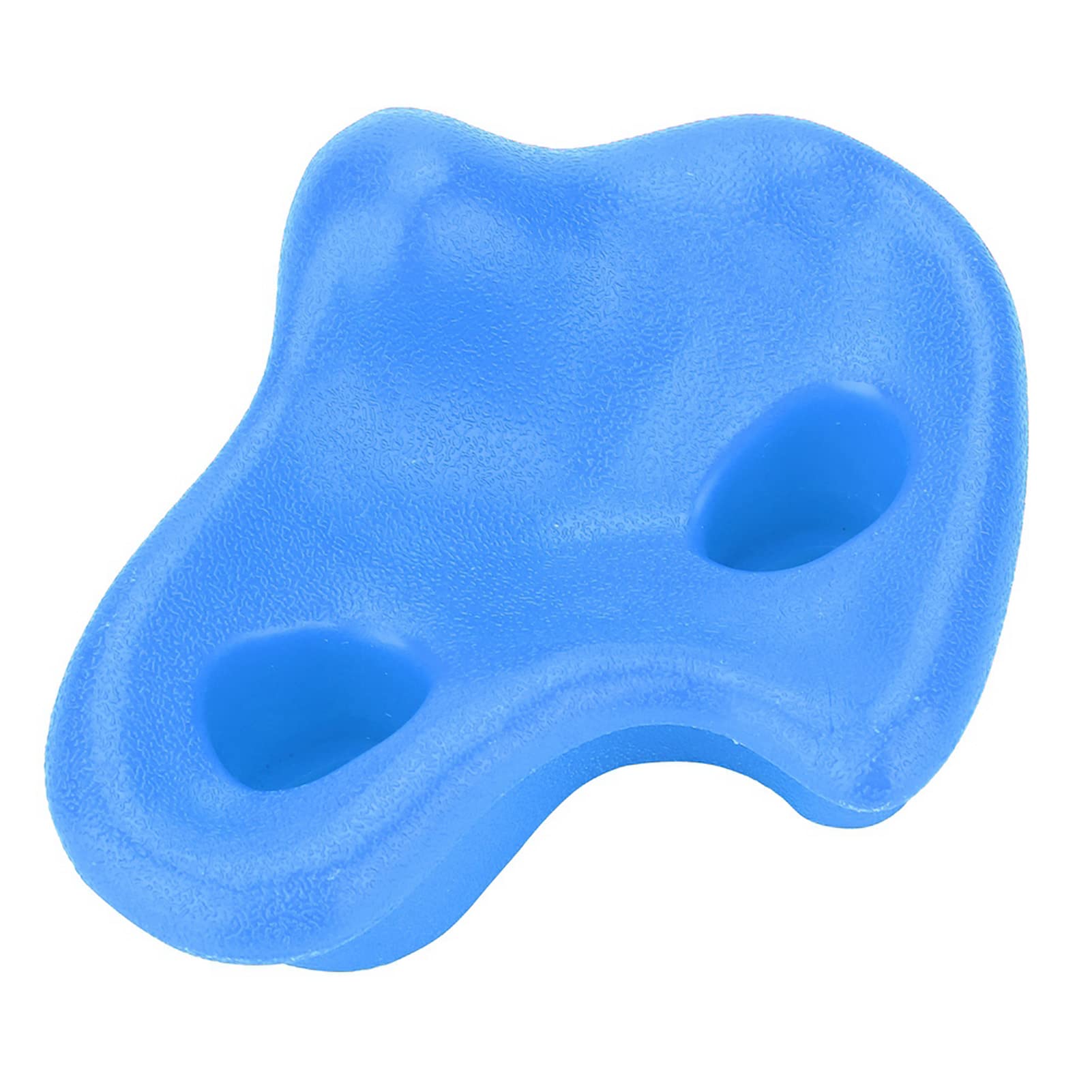 oceanside 10PCS Plastic Textured Rock Climbing Stone Rocks Wall Stones Kids Assorted Kit Bolt, Red, Blue, Black(Blue)