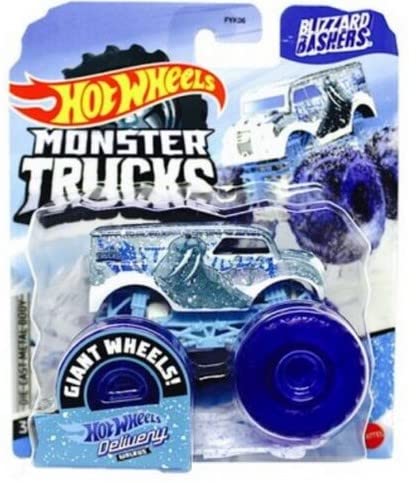 Monster Trucks Blizzard Bashers [Hot Wheels Delivery] Walrus, 1:64 Scale diecast Truck
