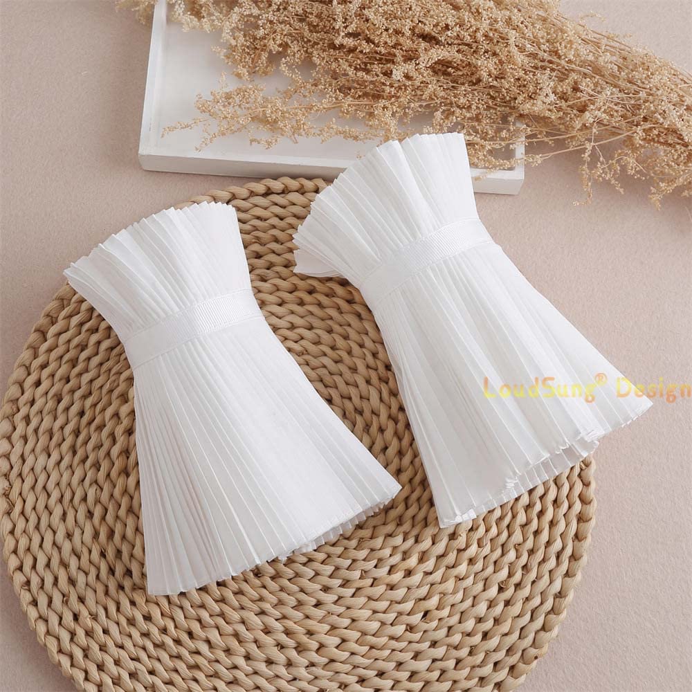 LoudSung False Sleeves Wrist Cuffs Floral Ruffle Layered Lace Cuff Detachable Fake Sleeves for Women Girls