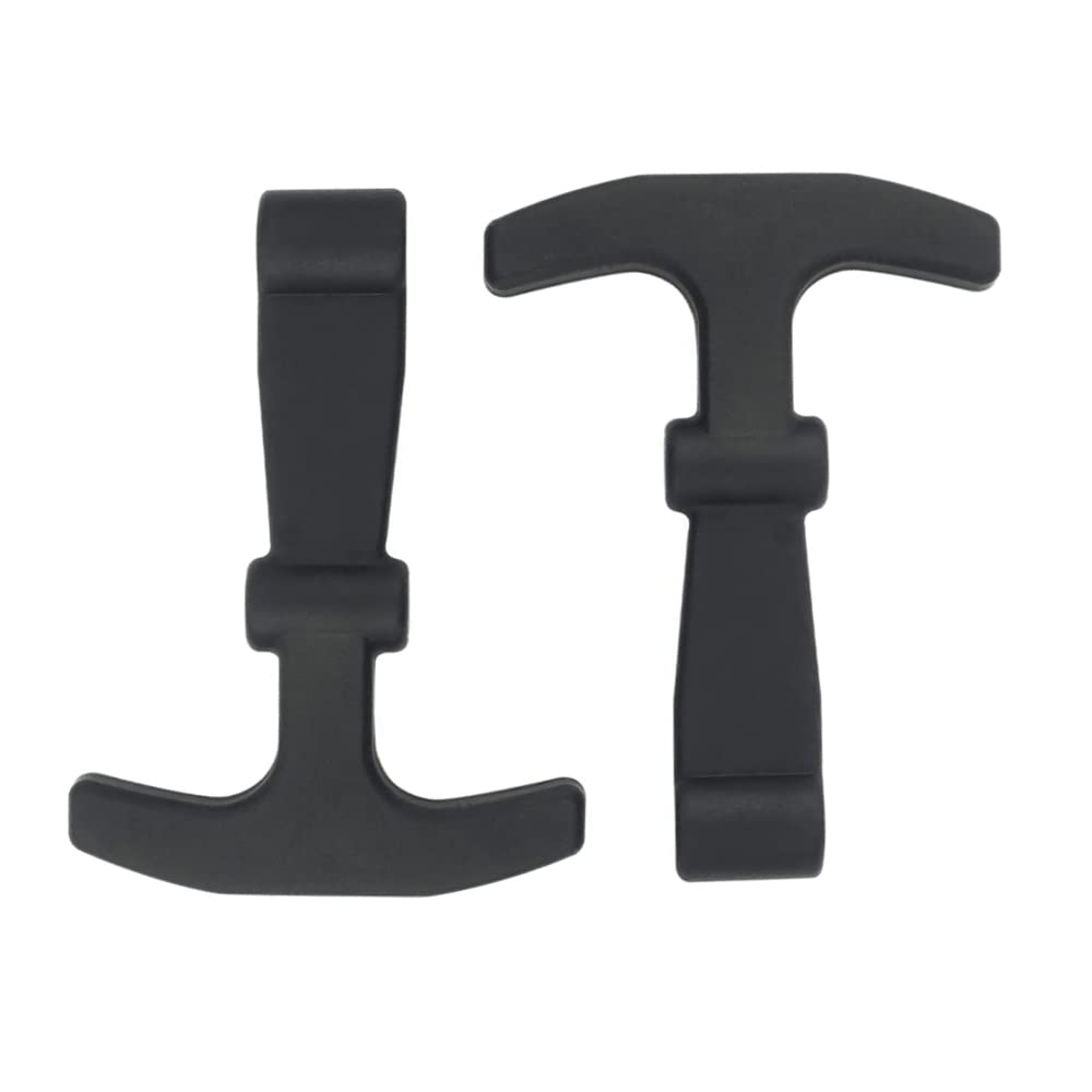 Sunsy Replacement Cooler Lid Latches Compatible with Yeti,RTIC Hard Coolers & Other Related Coolers, Durable Rubber T-Latch Helps Save Fingers/Knuckles