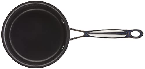 Cuisinart 644-24 Chef's Classic 6-Quart Nonstick-Hard-Anodized, Stockpot w/Cover & 619-14 Chef's Classic 1-Quart Nonstick-Hard-Anodized, Saucepan w/Cover