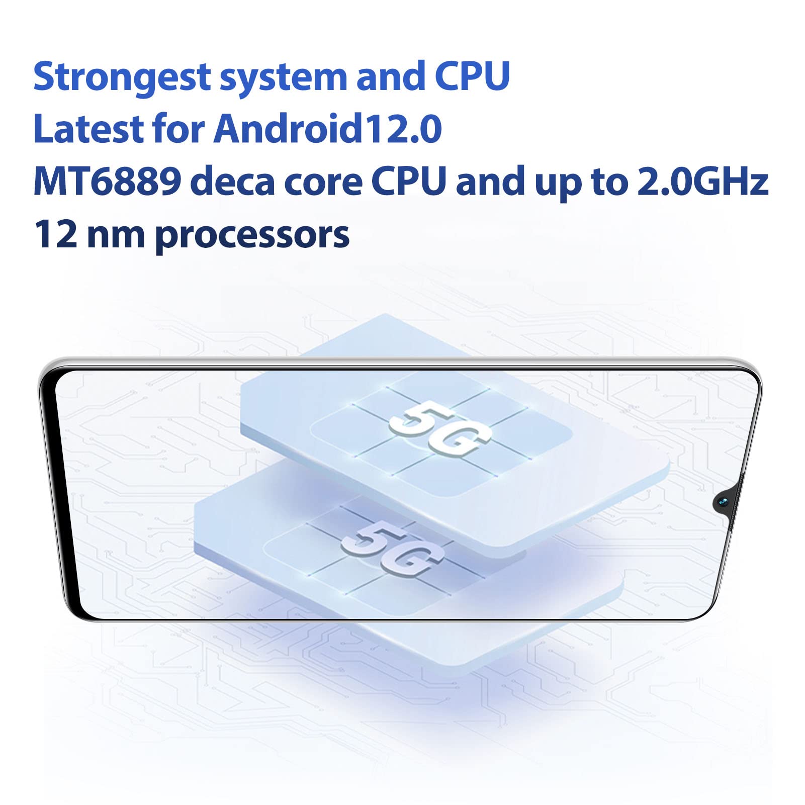 Unlocked Cell Phone S22 Ultra 5G Smartphone 6.3 inch 100240V Drop Screen for Entertainment US Plug