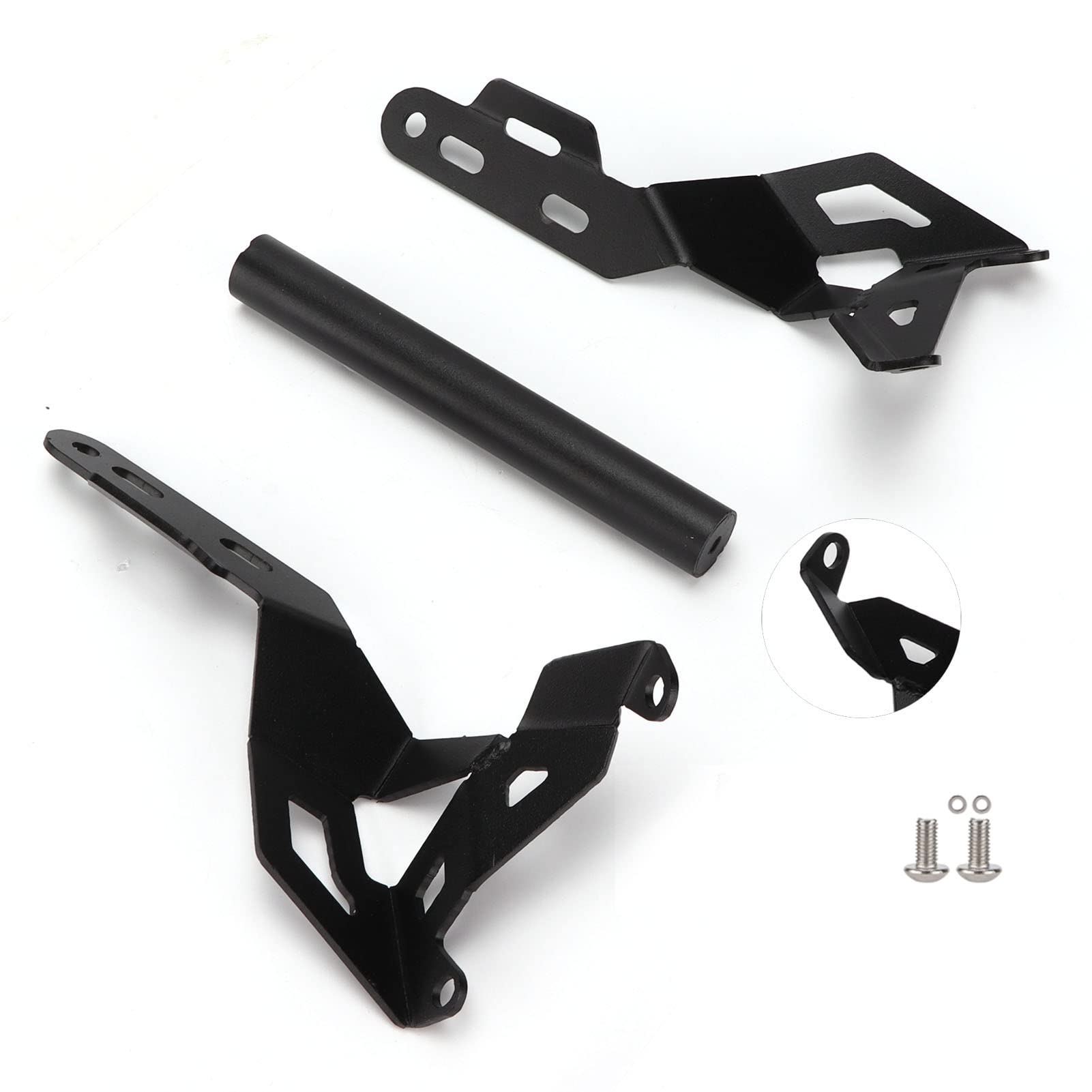 Akozon Motorcycle Phone Holder, Aluminum Mount GPS Stand Bar Replacement Fit for Triumph Tiger 800 XCX XRX 2015 2017