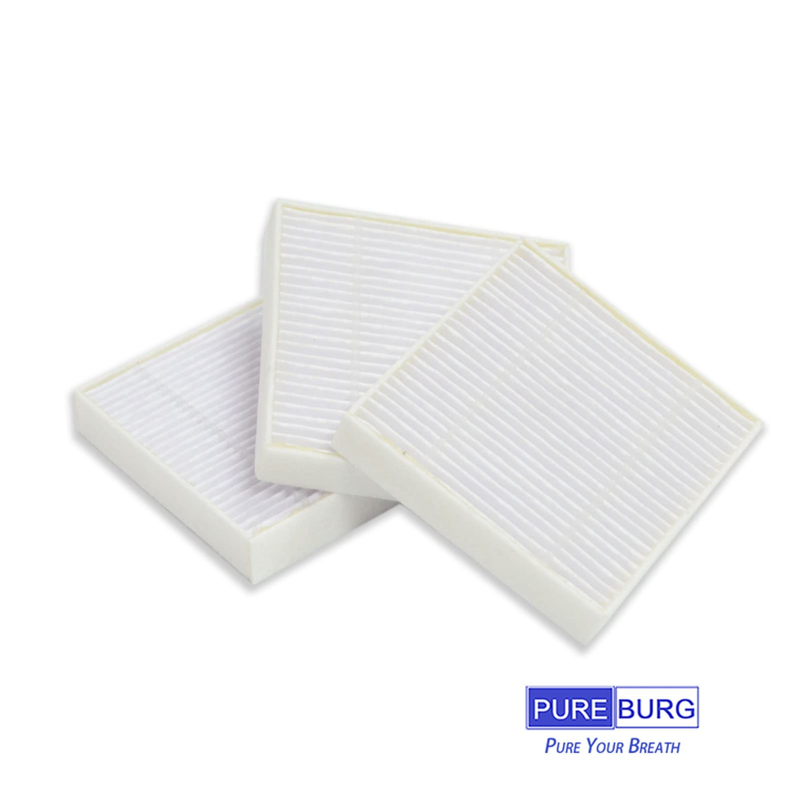 PUREBURG AM99 Replacement True HEPA Filters Compatible with AURORA,4WDKING,KENGEE,TILKOM Electrical Air Purifier AM99,H13 Air Clean 6-Pack