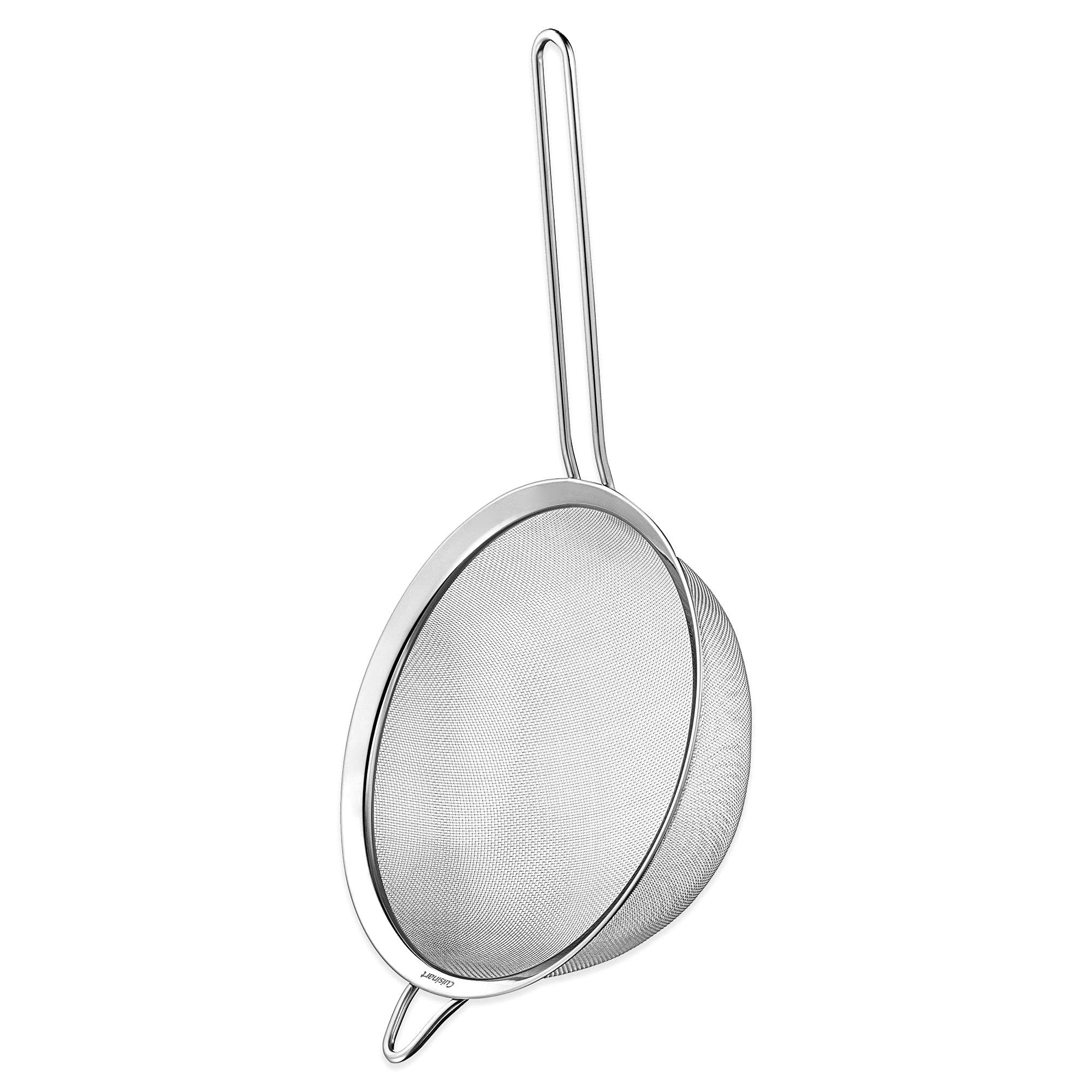 Cuisinart 719-14 1-Quart Chef's-Classic-Stainless-Cookware-Collection, Saucepan w/Cover & CTG-00-3MS Set of 3 Fine Set of Mesh Strainers, 1, Stainless Steel
