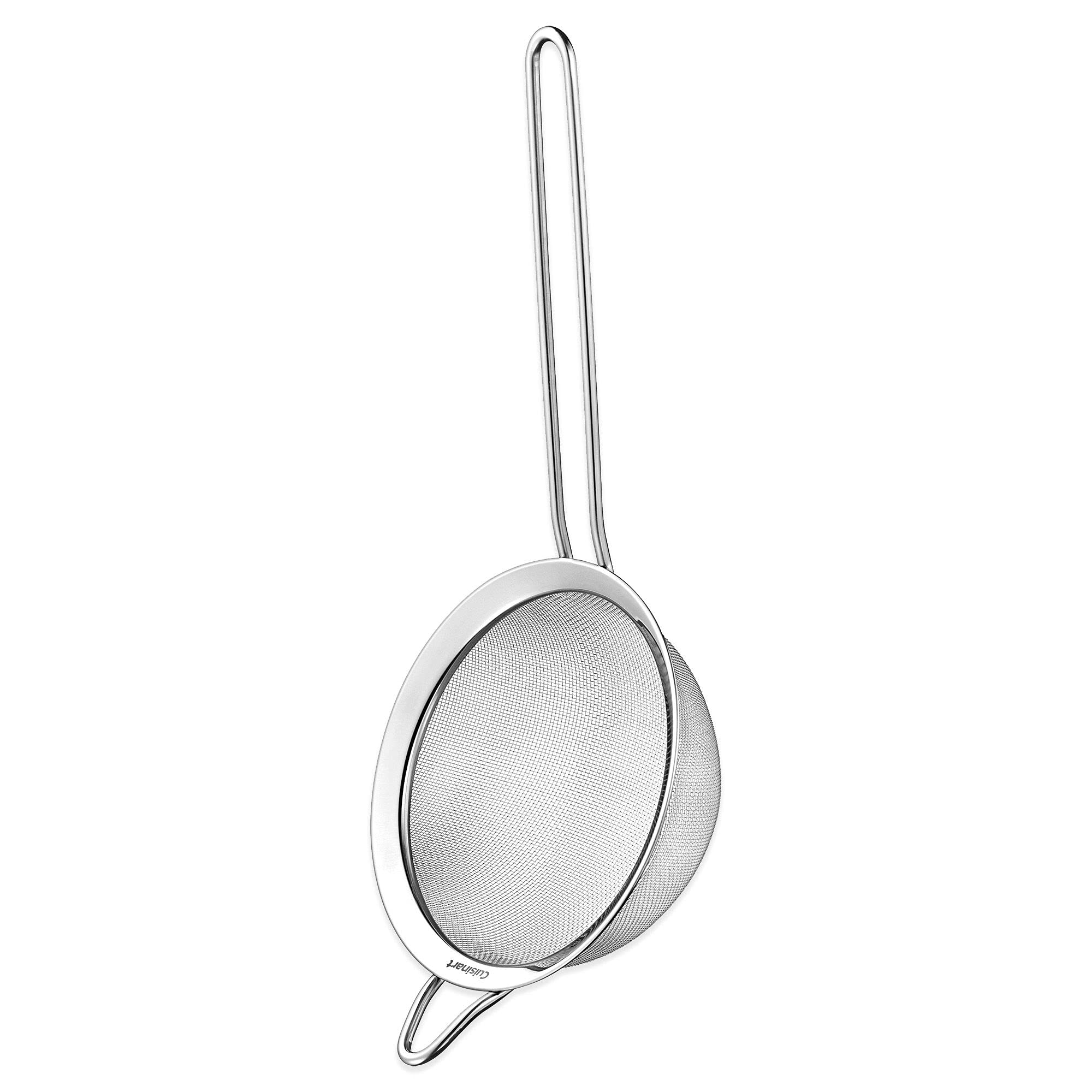 Cuisinart 719-14 1-Quart Chef's-Classic-Stainless-Cookware-Collection, Saucepan w/Cover & CTG-00-3MS Set of 3 Fine Set of Mesh Strainers, 1, Stainless Steel