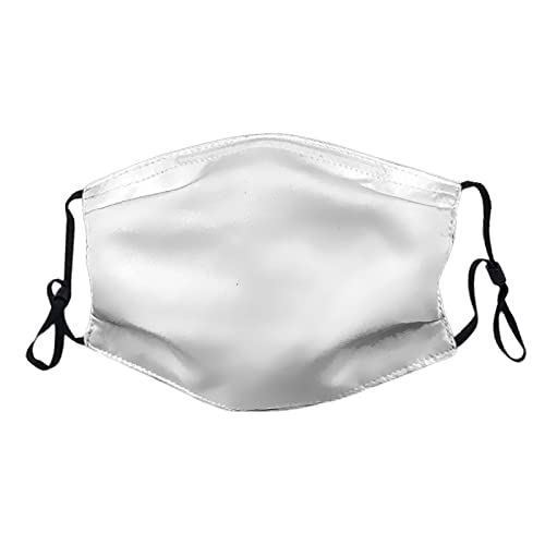 VeJerKK Plaid Fashion Face mask,Black and White Tartan Pattern,Dust Washable Reusable Filter and Reusable Mouth Warm Windproof Face,Black White