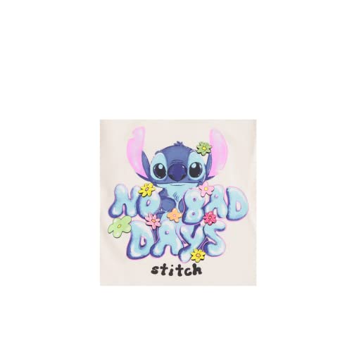 Disney Lilo & Stitch Clothing Set, Sweatshirt Hoodie and Jogger, 2-Piece Outfit Set - Girls Sizes 4-16 Ivory
