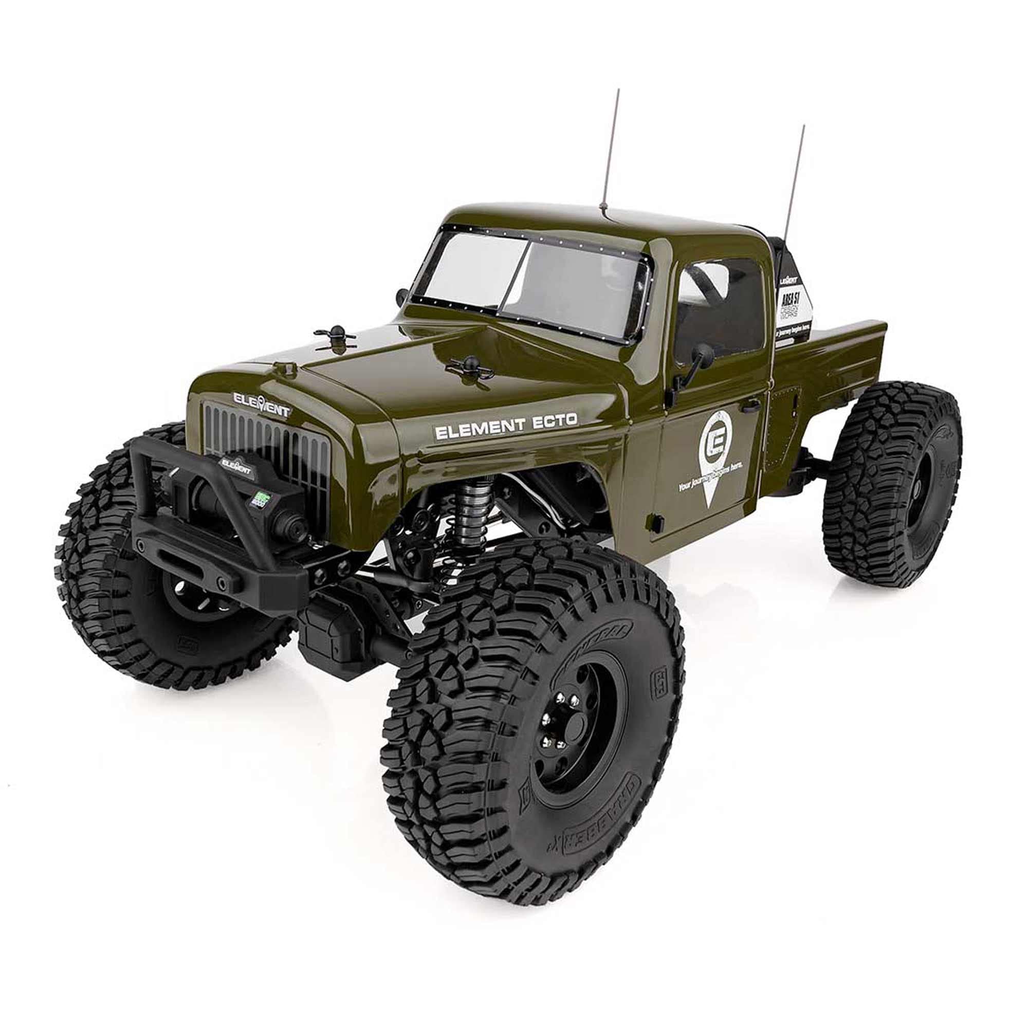 Team Associated Enduro Ecto Trail Truck Green RTR ASC40117 Trucks Electric RTR 1/10 Off-Road