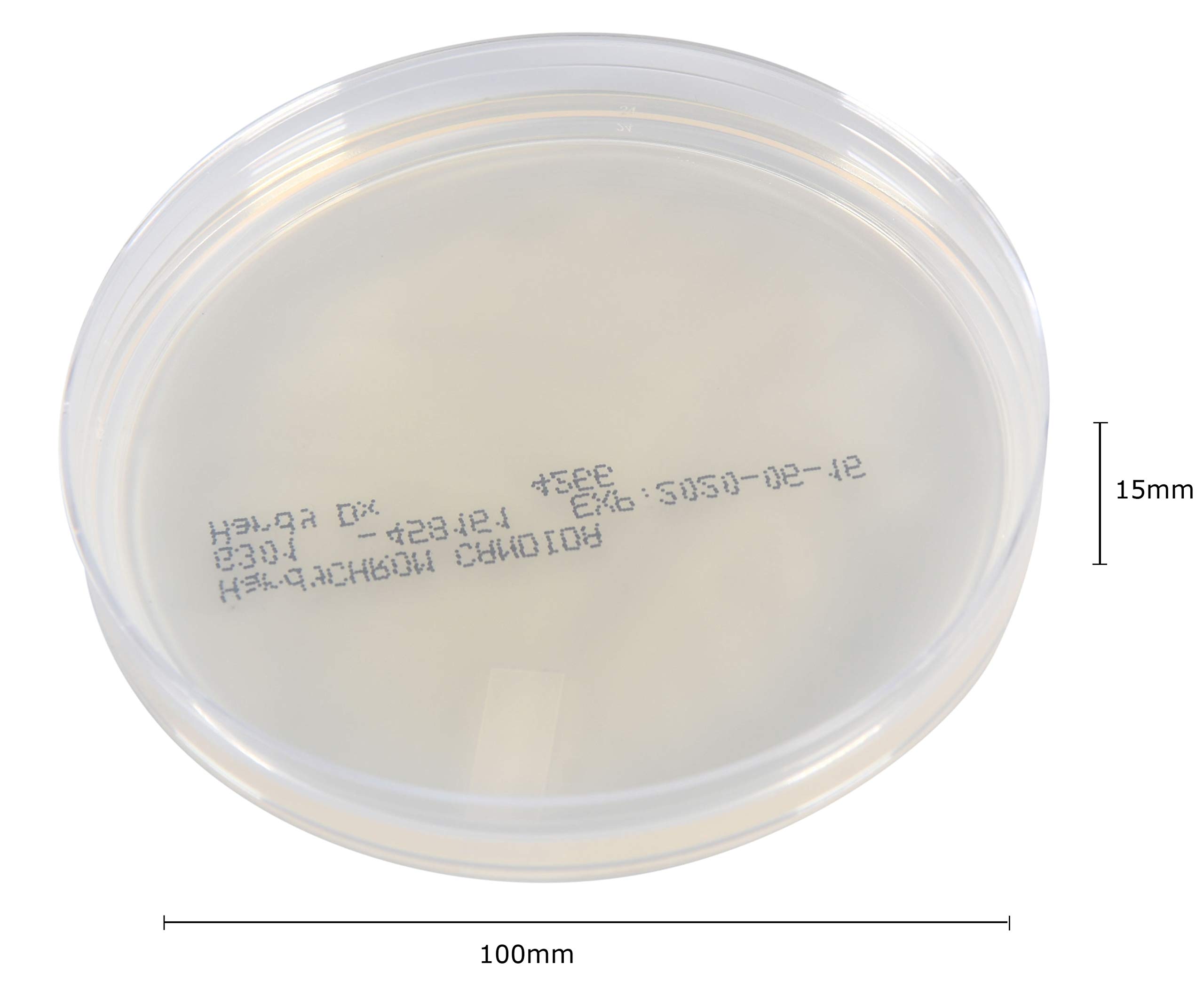 HardyCHROM Candida, Chromogenic Medium for C. Tropicalis, Krusei, and Albicans; 15x100mm Plate, Order by The Package of 10, by Hardy Diagnostics